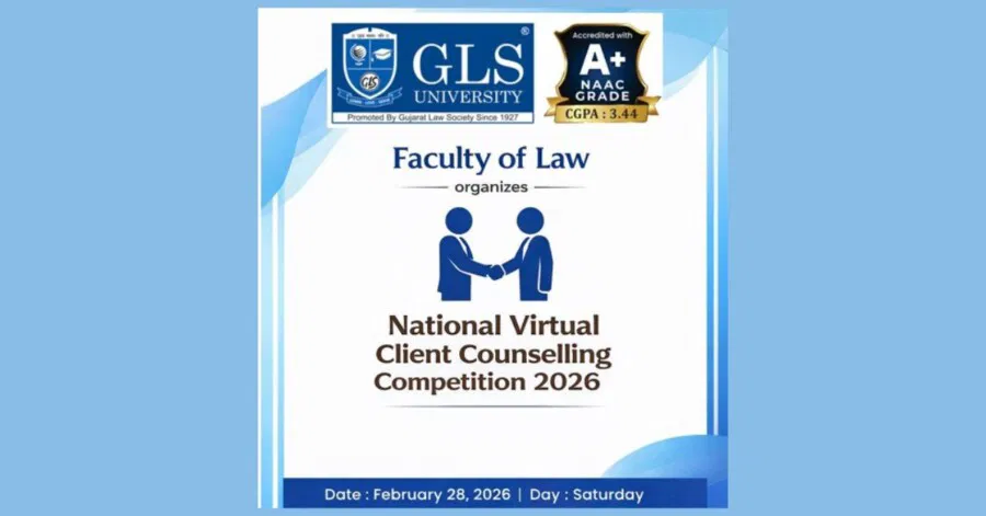 Online Virtual Client Counselling Competition 2026 GLS University ...